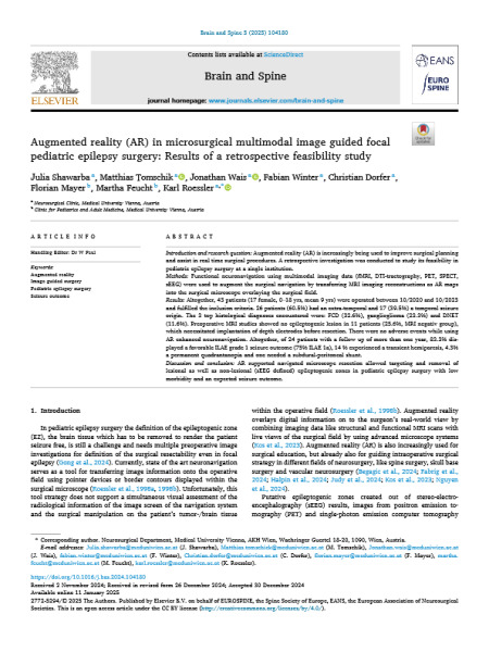 Augmented Reality (AR) in Microsurgical Multimodal Image Guided Focal ...